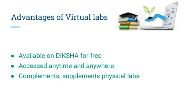 Virtual labs on Diksha platform.pptx | Educational Assessment | Education