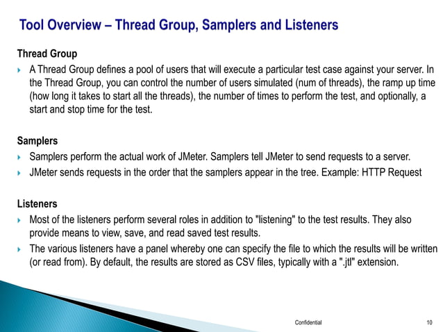 Day1 JMeter_training_overview | PDF
