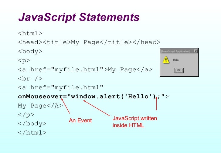 JAVA SCRIPT