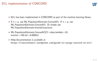 High-Dimensional Network Estimation using ECL | PDF