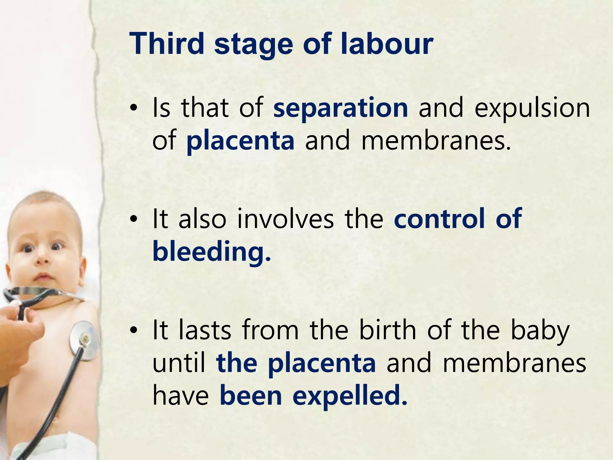 Child birth and labor process | PPT