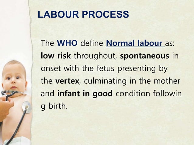 Child birth and labor process | PPT