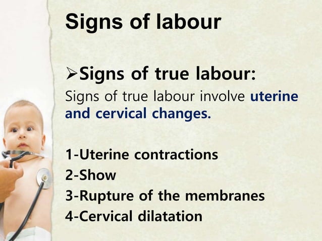 Child birth and labor process | PPT