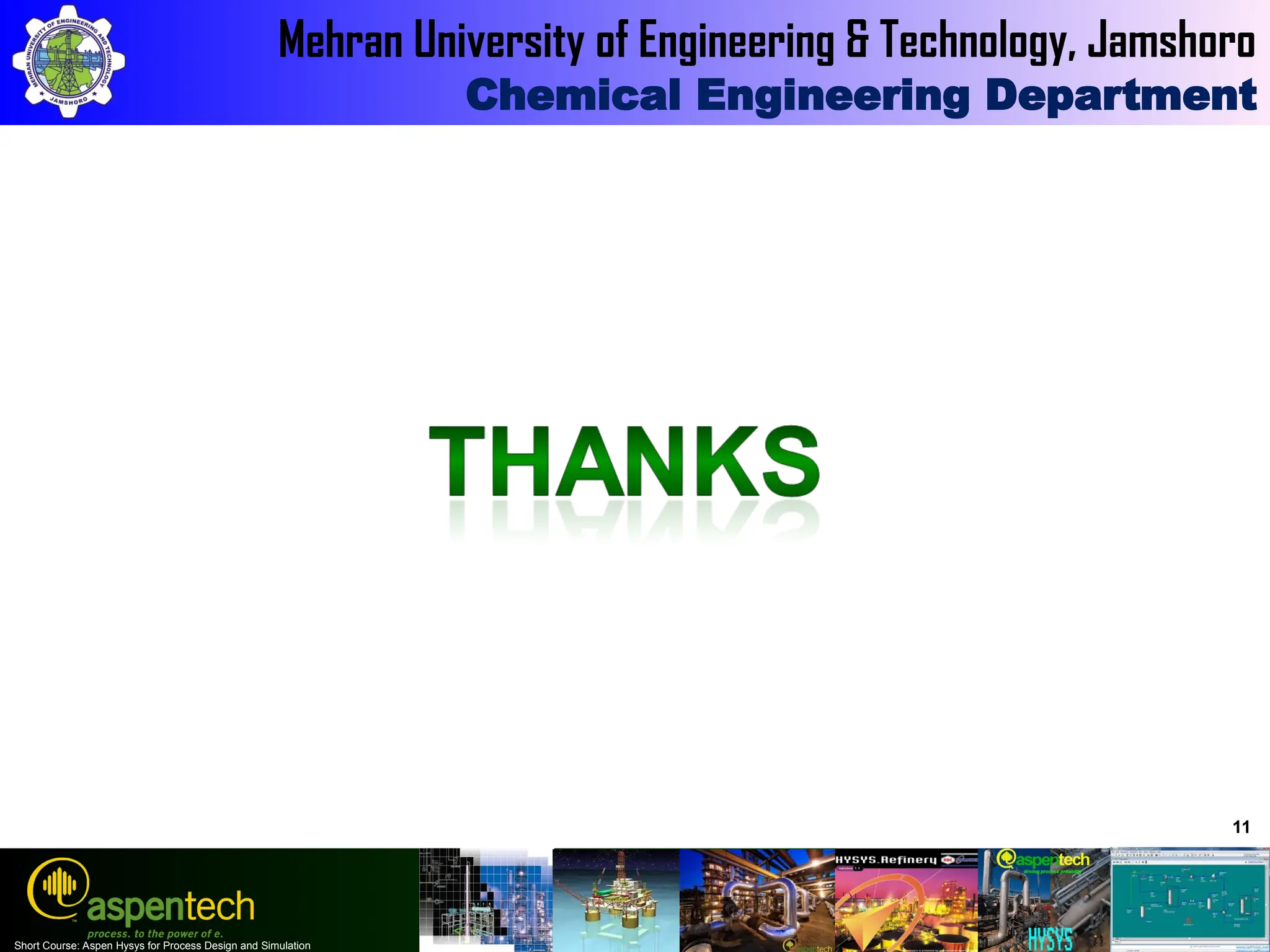 Fluid Packages used in Aspen HYSYS for Chemical Engineers | PPT