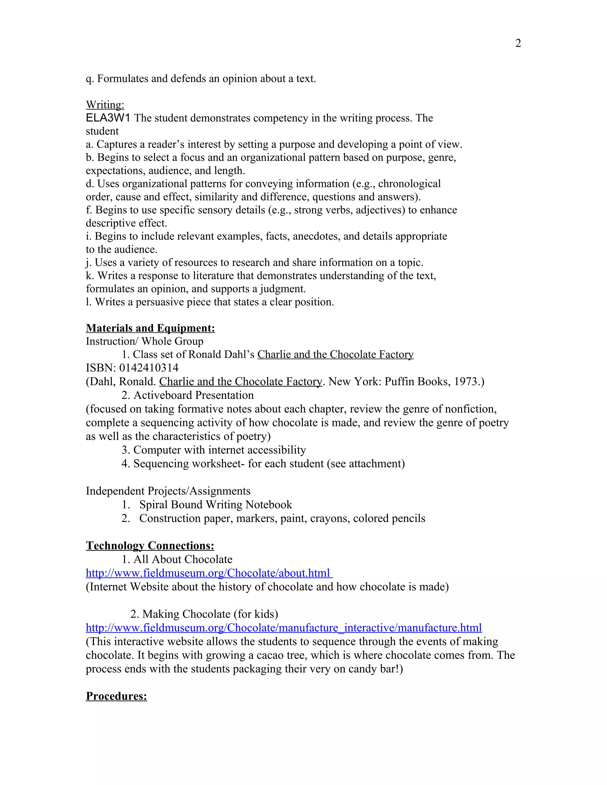 Day 1 lesson plan | DOC | Homework and Study | Education