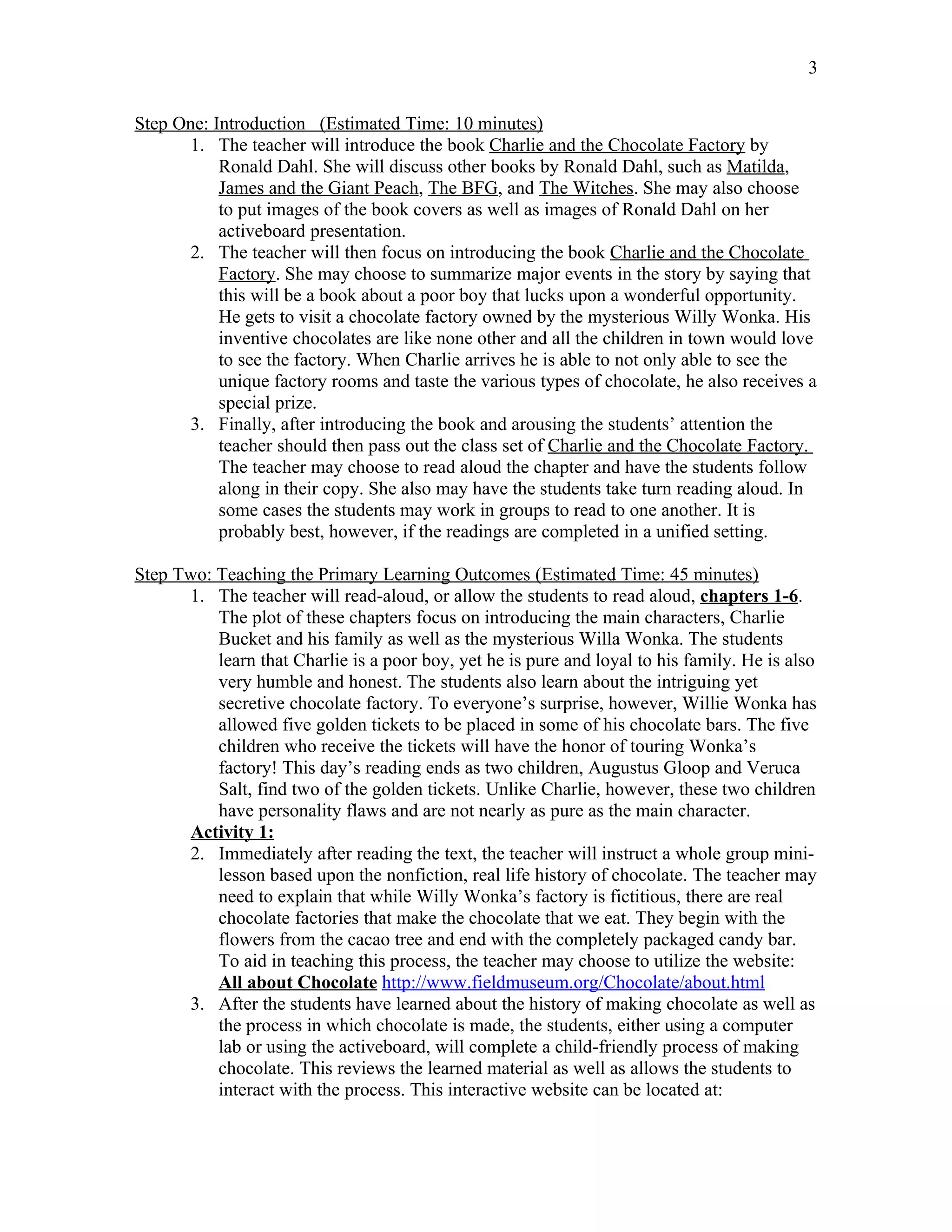 Day 1 lesson plan | DOC