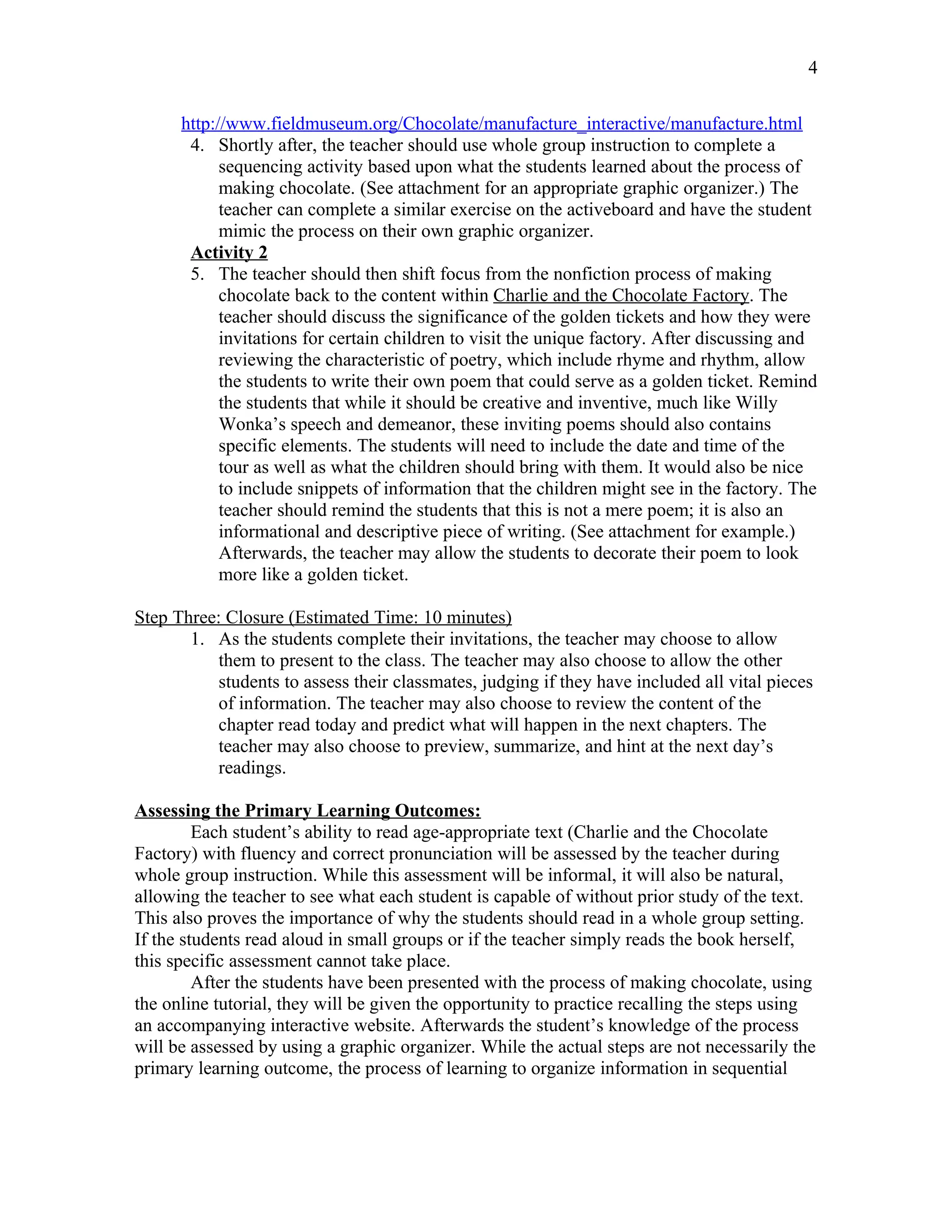 Day 1 lesson plan | DOC | Homework and Study | Education