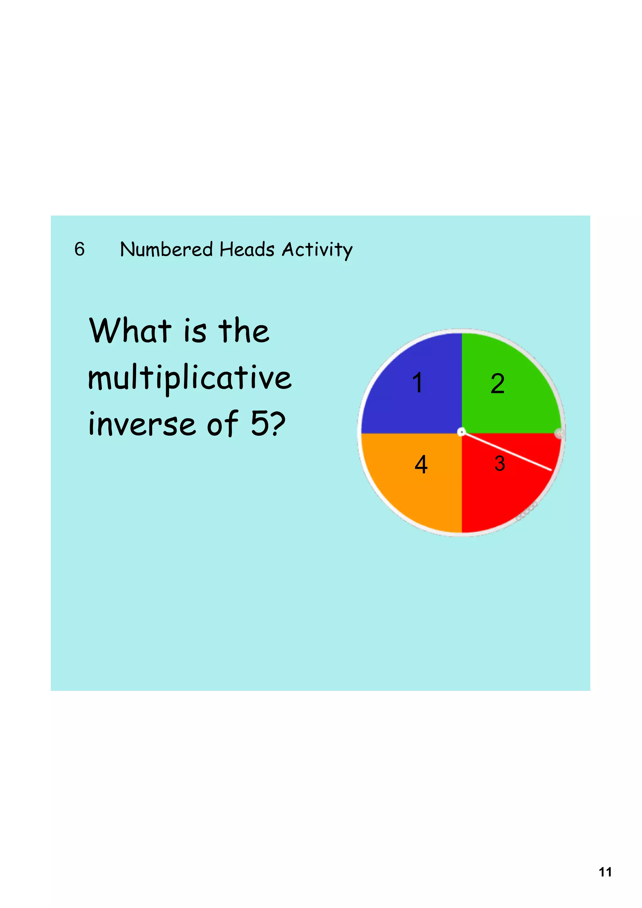 Day 1 multiplicative and additive inverse | PDF