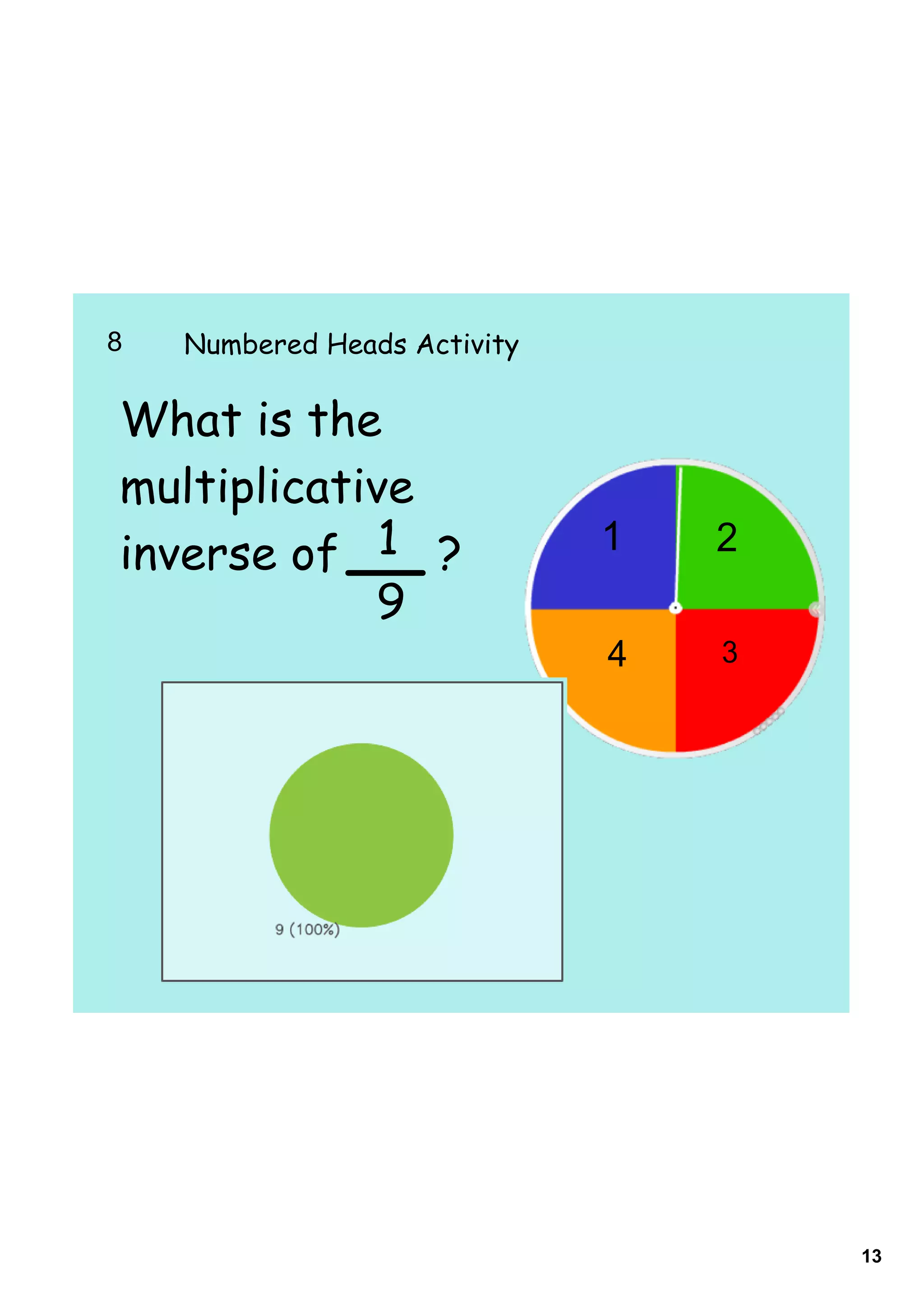 Day 1 multiplicative and additive inverse | PDF