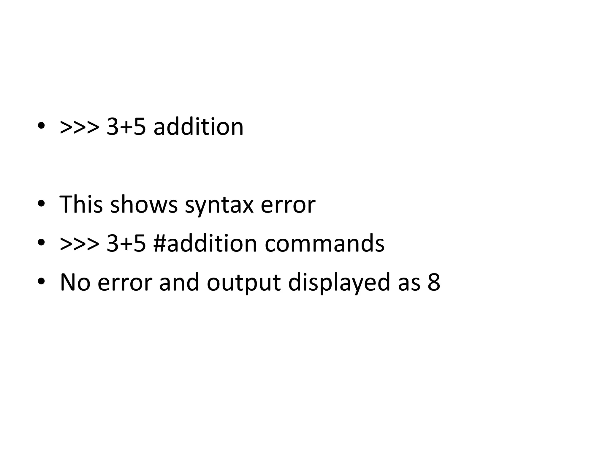 Python Programming Ppt