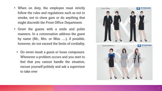 front desk training | PDF