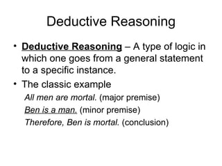 1st Test - Reasoning And Patterns | PPT
