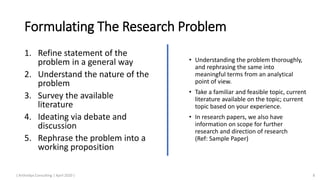 Day1 research methods | PPT