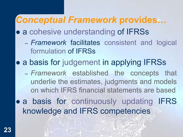 Day 1 s1 underlying ifrs concepts introduction and conceptual framework ia8 1 and i | PPT