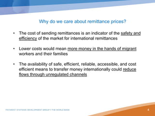 Global remittance trends and the role of African postal operators | PPT