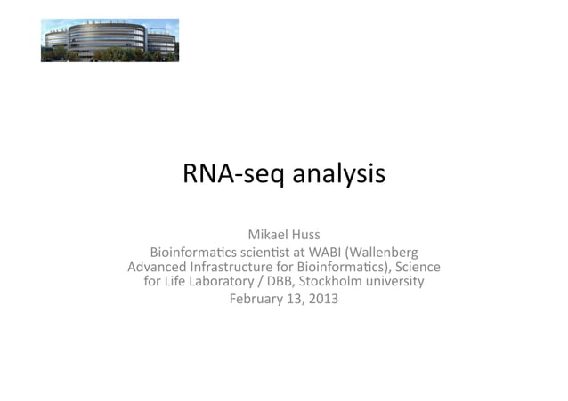 RNA-seq Analysis | PDF | Biological Sciences | Science