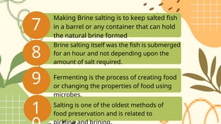 Day 1 Salting Fish power point presentation | PPTX