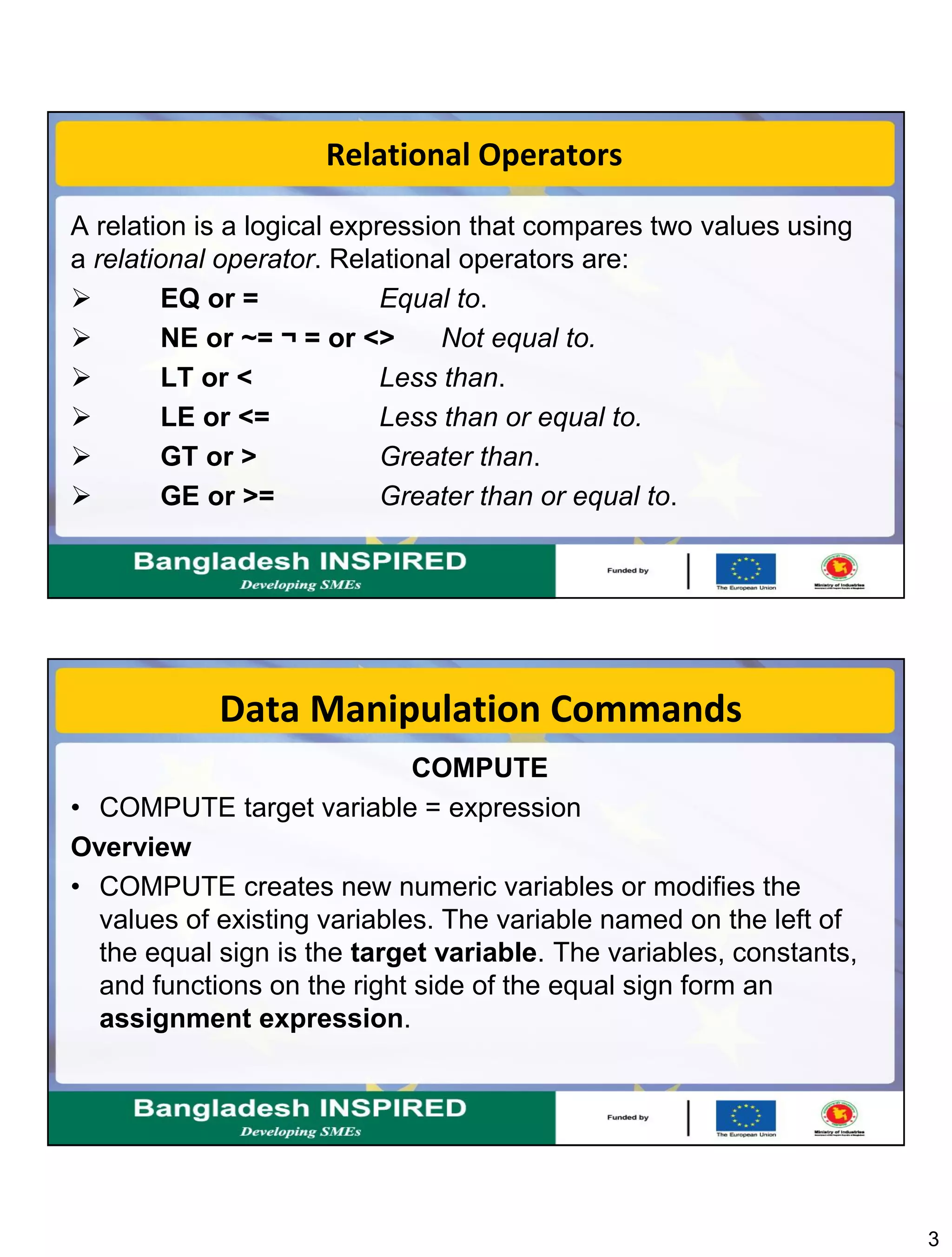 Day1, session iv - spss | PDF