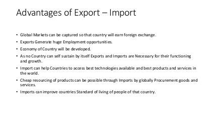 Introduction to export management | PPT