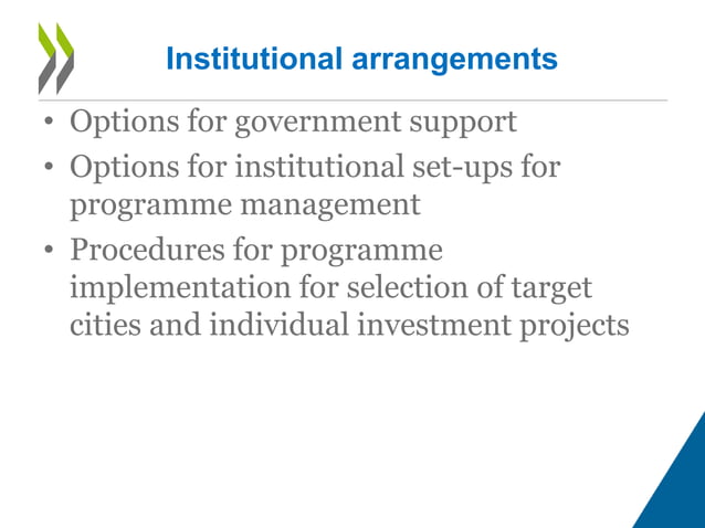 Day1 session1 institutional arrangements | PPTX | Government Support ...