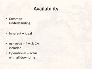 Reliability Maintenance Engineering 1 - 2 Max Benefits | PPT