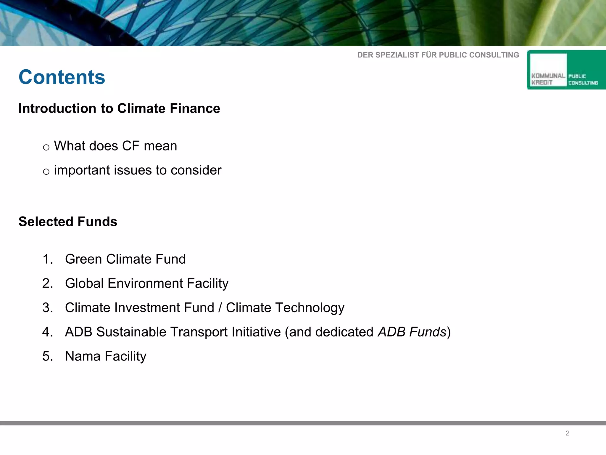 Day1 session3 international climate finance | PPTX