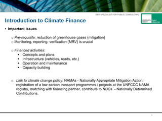 Day1 session3 international climate finance | PPTX