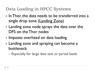 HPCC Systems Engineering Summit Presentation - Improving Thor Data Loading using Parallel Format ...