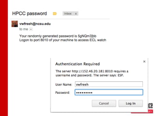 HPCC Systems Engineering Summit Presentation - Leveraging HPCC Systems with VCL (Virtual ...