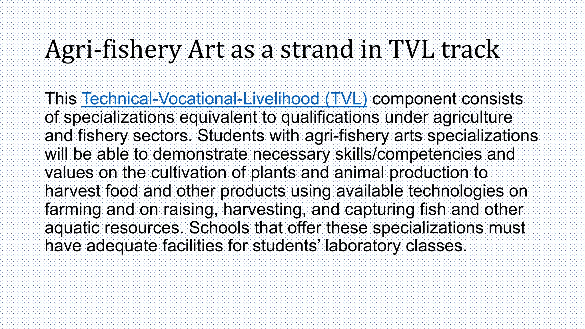 DAY 1 Teaching common competencies in Agri-fishery Arts | PPTX