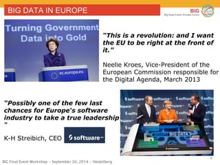 Key Technology Trends for Big Data in Europe | PDF