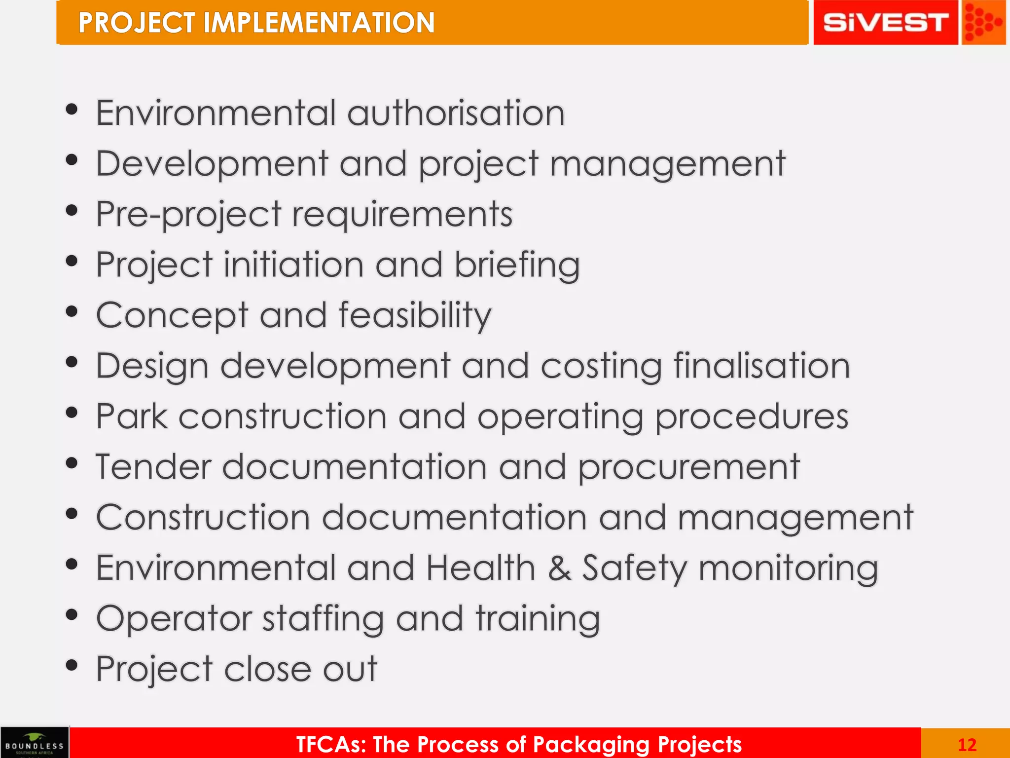 Day 1 the process of packaging projects michael wright_sivest | PPT