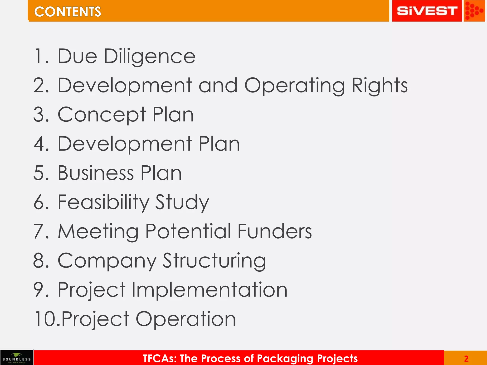 Day 1 the process of packaging projects michael wright_sivest | PPT