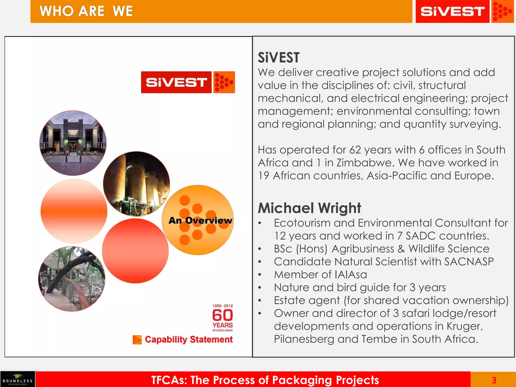 Day 1 the process of packaging projects michael wright_sivest | PPT