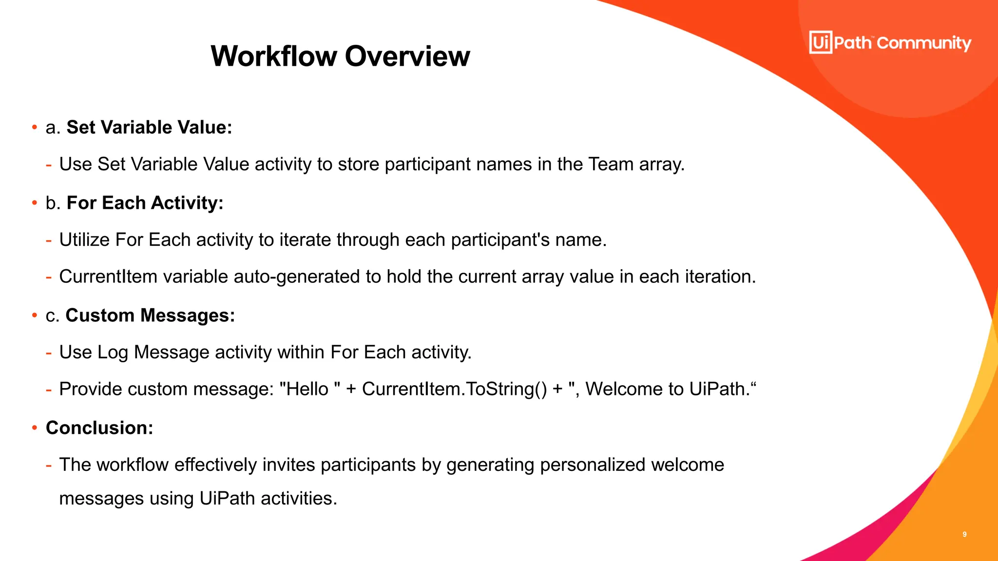UiPath Studio Web workshop series - Day 1 | PPTX