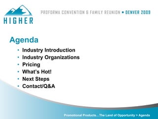 ProForma Presentation at National Sales Meeting in Denver | PPT ...