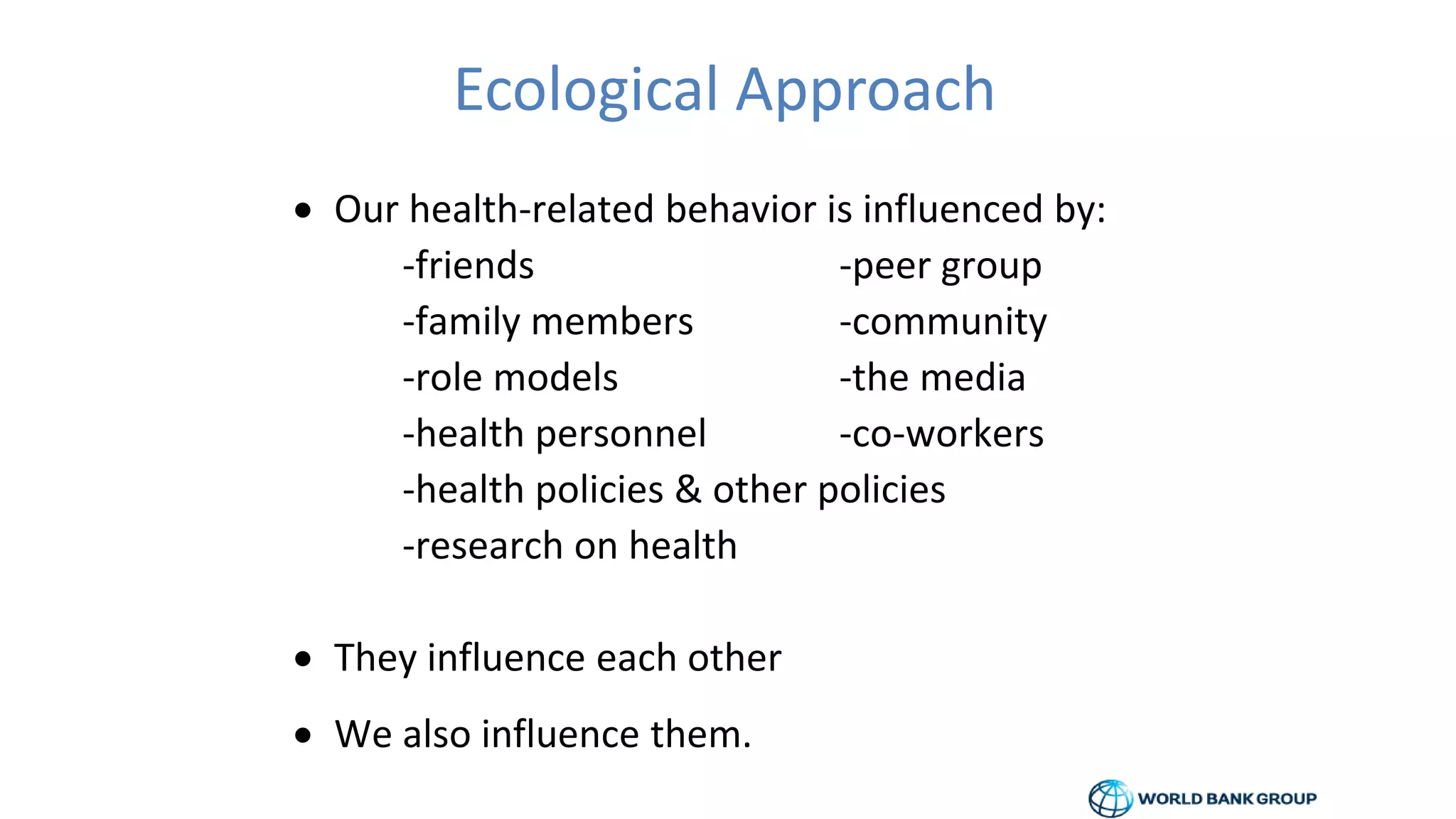 Introduction to behavioral economics and application in UHC | PPT