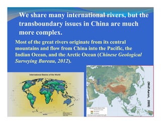 Issues, Challenges, and Cooperation in Transboundary Waters | PDF