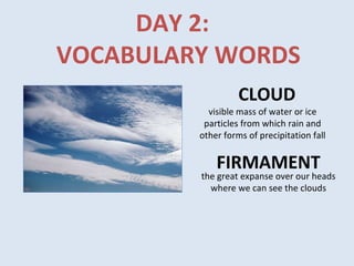 Creation - Day 2 | PPT