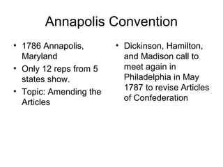 Articles of Confederation Day 2 | PPT