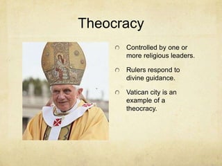 Day 2/ Types of Government Notes | PPTX