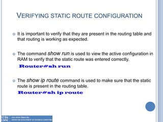 IP ROUTING | PPT