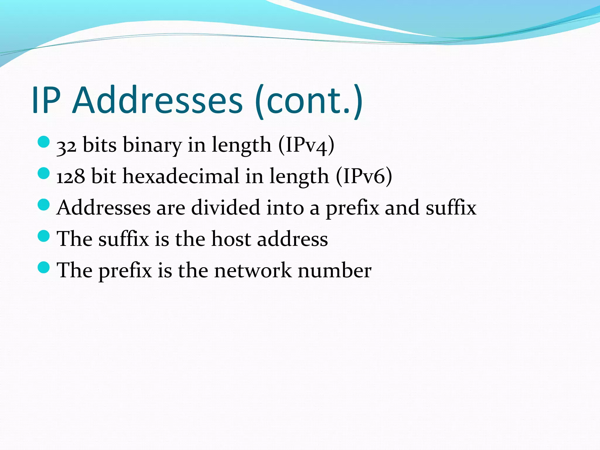 Day 2.2 ip addressing | PPT