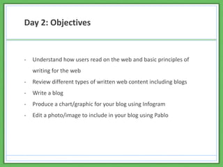 Writing for the web | PDF