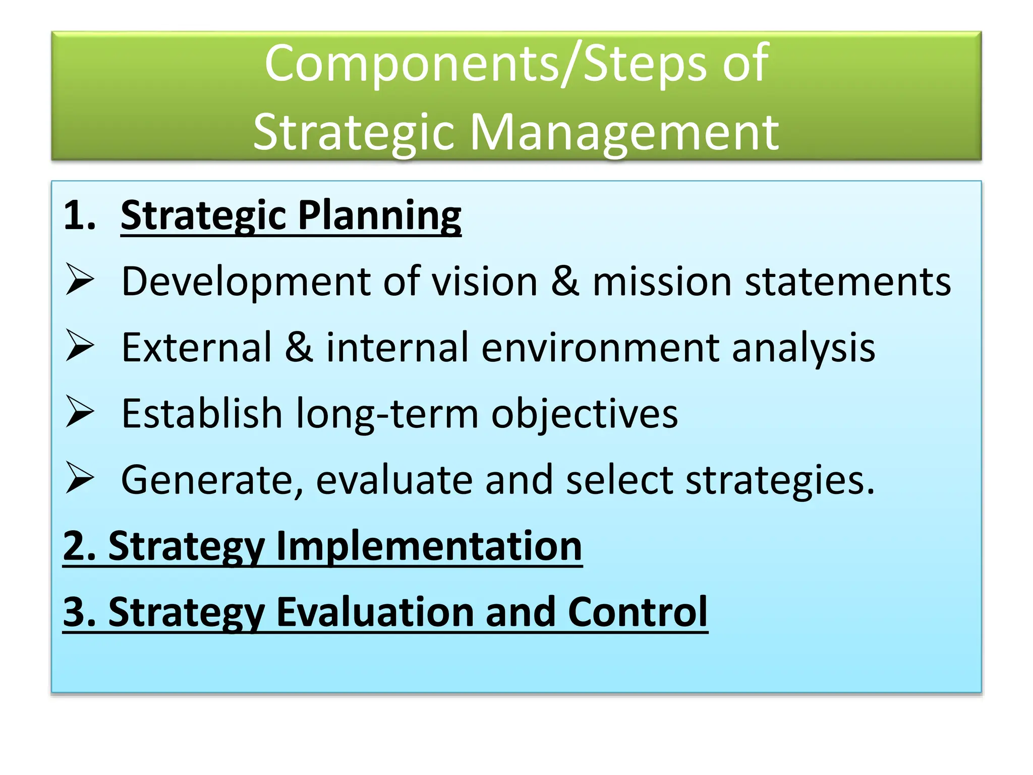 strategy management and their effects on business | PPT