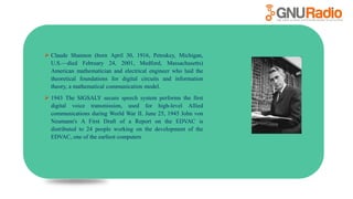 Software Defined Radio for Wireless Communication and Signal Processing ...