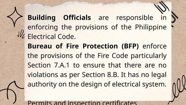 PHILIPPINE ELECTRICAL CODES IN INDUSTRIAL ARTS | PPTX
