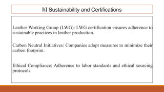 Presentation on Quality Management System in leather sector from ...