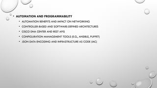 Cisco DNA Center, OSI Model, Tcp/IP model | PPTX