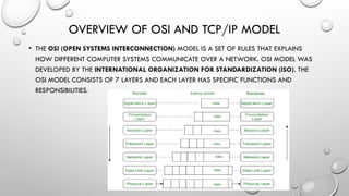 Cisco DNA Center, OSI Model, Tcp/IP model | PPTX